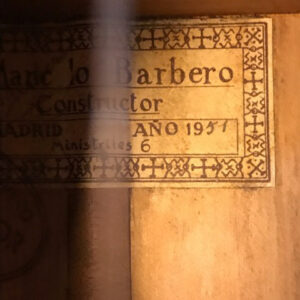 Marcelo Barbero 1951 Cypress - Marc's Guitars